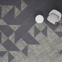 China Nylon Loop Pile Modern Design Foldable Carpet Tile for Office Living Room Hotel Home for sale