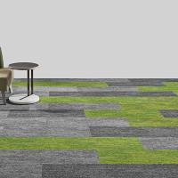 China Simple And Generous Pattern Waterproof Soft Carpet Tiles for Living Room within Market for sale