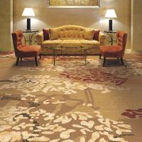 China Custom Pattern Woven Wool Nylon Luxury Axminster Hotel Ballroom Carpet for Cars Prayer for sale