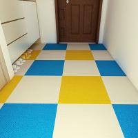 China Total Thickness 9.5mm Self Adhesive Carpet Tiles for Center Rug in Children's Room for sale