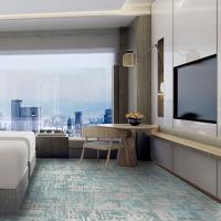 China Commercial Grade 80% Wool and 20% Nylon Floral Axminster Wall to Wall Carpet Pattern for sale