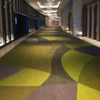 China Jute or PP Backing Floral Axminster Wall to Wall Carpet Pattern 80% Wool and 20% Nylon for sale