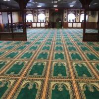 China Custom Church Wall to Wall Axminster Carpet Roll for Muslim Hotel Room Backing PP Back for sale
