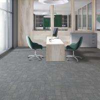 China Portals Waterproof Nylon Square or Rectangle Shape PVC Modular Office Carpet Tile 50*50cm for sale