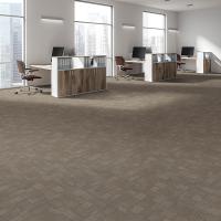 China Portals Waterproof Nylon Square or Rectangle Shape PVC Modular Office Carpet Tile 50*50cm for sale