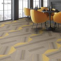 China Decorative Colorful Design Washable Hexagon Carpet Tiles Made of Fire Retardant Nylon for sale