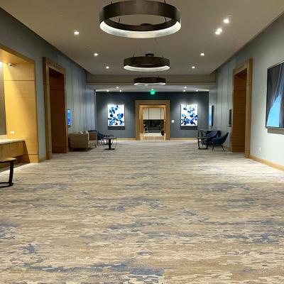 China Customized Design Nylon Axminster Carpet for Luxury Hotel Flooring in Rectangle Shape for sale