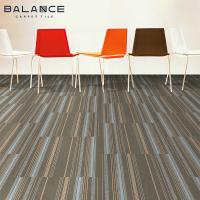 China Total Height Approx 6.0mm Commercial Room Office Carpet Tiles 50x50 Stain Resistant for sale