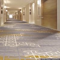 China Luxury 5 Star Hotel Lobby Hallway Corridor Axminster Carpet with 7mm Pile Height for sale