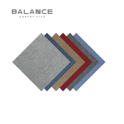 China Fireproof Non Slip 50*50 Carpet Tiles in Modern Style for Commercial Office Flooring for sale