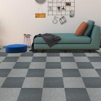 China Fireproof Non Slip 50*50 Carpet Tiles in Modern Style for Commercial Office Flooring for sale