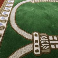 China Washable Wool/Nylon Fireproof Hallway Pattern Hotel Prayers Living Room Modern Carpet for sale