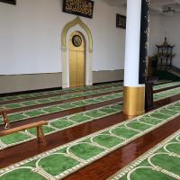 China Machine-Made Axminster Carpet for Mosque Church Washable Wool/Nylon Fireproof Hallway for sale