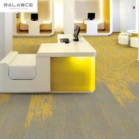 China Custom Size Rectangle Tufted Pvc Backed Nylon Carpet Tiles for Office and Gym Floors for sale