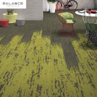China Custom Size Rectangle Tufted Pvc Backed Nylon Carpet Tiles for Office and Gym Floors for sale
