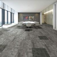 China Commercial Room 50 X 50 Nylon Texture Pattern Moquette Square Carpet Tiles for Office for sale
