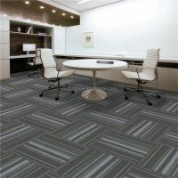 China 500mm*500mm PP Modular Carpet Tile PVC Backing Machine Made Carpet for Bedroom for sale