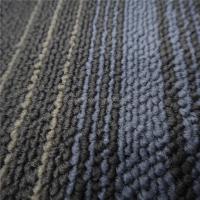 China 500mm*500mm PP Modular Carpet Tile PVC Backing Machine Made Carpet for Bedroom for sale