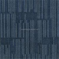China Polypropylene 50x50 Exhibition Carpet Tiles for Durable Office and Hotel Flooring for sale
