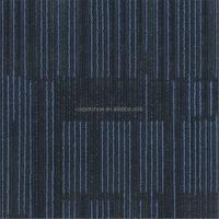 China Polypropylene 50x50 Exhibition Carpet Tiles for Durable Office and Hotel Flooring for sale