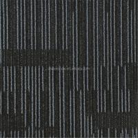 China Polypropylene 50x50 Exhibition Carpet Tiles for Durable Office and Hotel Flooring for sale