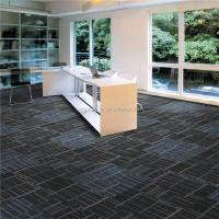China 100% PP Stripe Design Office Carpet Tile BALANCE for Malaysia's Commercial Sector for sale