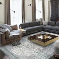 China Handmade Machine-Made Handtufted Rolls and Squares in Fireproof Zealand Wool Carpets for sale
