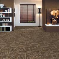 China 50x50 Office Carpet Tiles with Handmade Jacquard Printed Patterns and Anti-Slip Design for sale