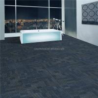 China 50x50 Office Carpet Tiles with Handmade Jacquard Printed Patterns and Anti-Slip Design for sale