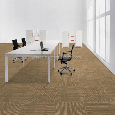 China 50*50cm Tufted Modern Office PP Carpet Tile with Beautiful Color for sale