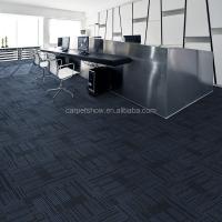 China 50*50cm Tufted Modern Office PP Carpet Tile with Beautiful Color for sale