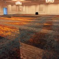 China Luxury Floral Pattern Wall to Wall Casino Carpet AX-CC Series For Modern Living Room for sale