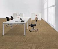 China 520 g/sqm Rib Style Carpet Tiles The Perfect Choice for Modern Businesses in Malaysia for sale