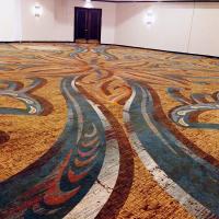 China Luxury Floral Pattern Wall to Wall Casino Carpet AX-CC Series For Modern Living Room for sale