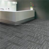 China 50x50cm Good Ware-Resistant Polypropylene Carpet Tile with PVC Backing for sale