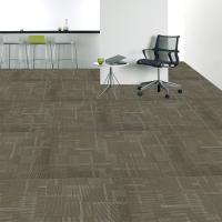 China Loop Pile Construction Carpet Tiles Super September PVC Backing 50x50 PP Carpet Floor for sale