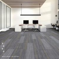 China 50x50cm Medium Pile Abstract Pattern Custom Carpet Tile for Modern Home Office Design for sale