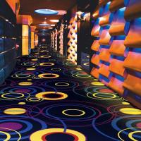 China Custom Pattern 100% Nylon Printed Carpet for Hotels Living Rooms Entrances Hallways Indoor for sale