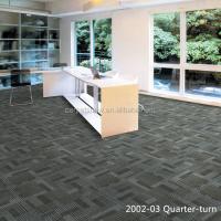 China Hotel Modern 100x100 PVC Carpet Tiles with Teen Bedroom and 520g/sqm Pile Weight for sale