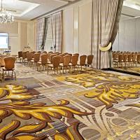 China Luxury Golden Mordenas Style Carpets in Customized Color for Living Room and Bedroom for sale