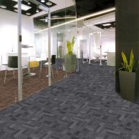 China Hotel Modern 100x100 PVC Carpet Tiles with Teen Bedroom and 520g/sqm Pile Weight for sale