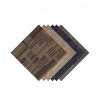 China 520g/sqm Pile Weight Commercial Room Carpet Tiles with PVC Backing and PP Surface for sale