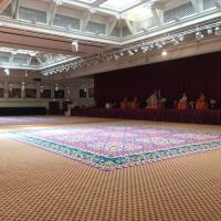 China Hallway Space Axminster Custom Design Sejadah Guest-room Alfombras Modernas Salon Fire Proof Carpets for sale
