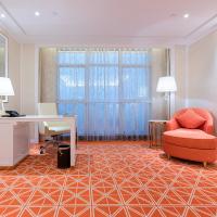 China Red Carpeted Axminster Custom Wool/Nylon/PP Tufted Carpet for Hotel Rooms Living Room for sale