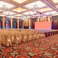 China Red Carpeted Axminster Custom Wool/Nylon/PP Tufted Carpet for Hotel Rooms Living Room for sale