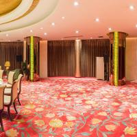 China Red Carpeted Axminster Custom Wool/Nylon/PP Tufted Carpet for Hotel Rooms Living Room for sale