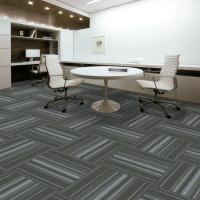 China Striped Top Grade Plank Room Carpet Tiles for Home 100% Polypropylene for sale