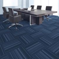 China Striped Top Grade Plank Room Carpet Tiles for Home 100% Polypropylene for sale