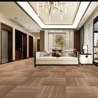 China Striped Top Grade Plank Room Carpet Tiles for Home 100% Polypropylene for sale