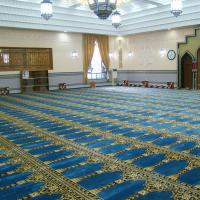 China Soft Axminster Wool Nylon Carpet for Mosque Prayer Meeting Room Custom Floor Covering for sale